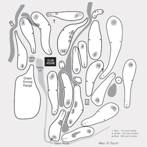 Hole 1 - Aspen Grove Golf